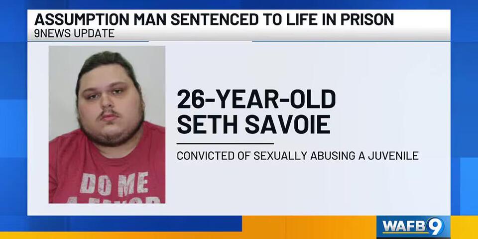 Man sentenced to life in prison in Assumption Parish rape case - NewsBreak