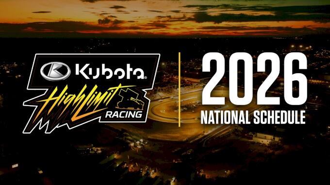 2026 Kubota High Limit Racing Schedule - NewsBreak