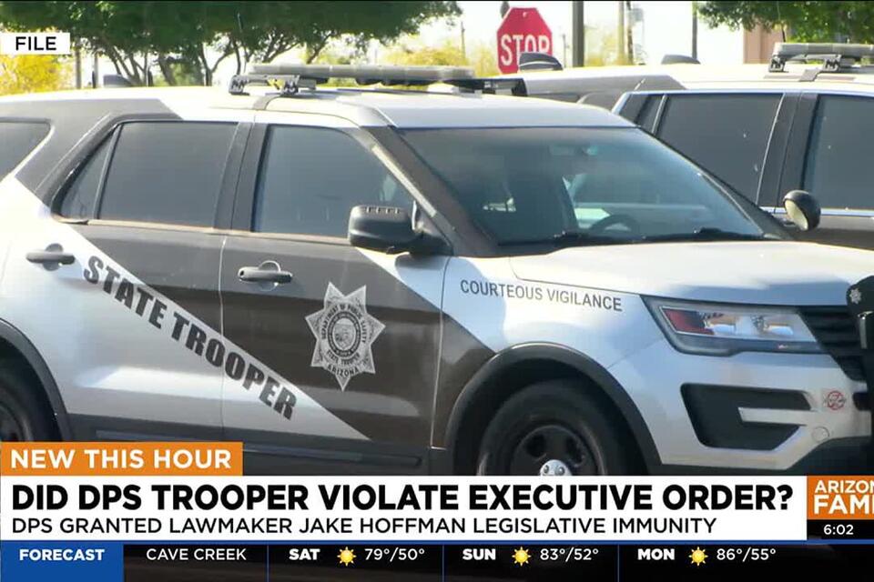 Did AZ DPS violate executive order by granting lawmakers legislative immunity? - NewsBreak
