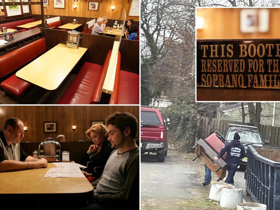Iconic ‘Sopranos’ booth sold for eye-popping $82.6K — and buyer’s ID is ...