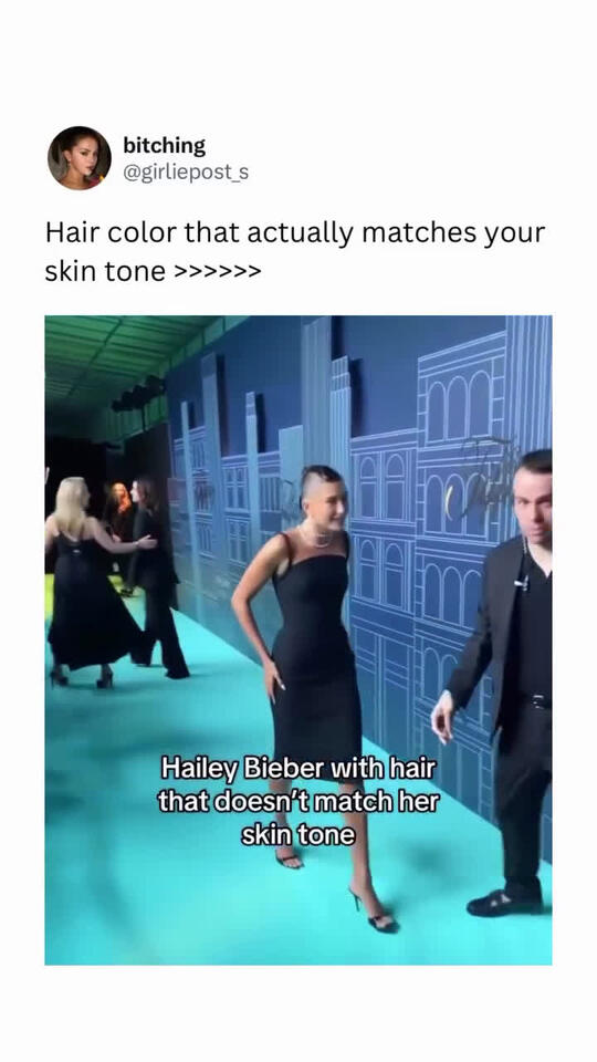 #UnpopularOpinion why did she look bald in that first clip -- - Hailey ...