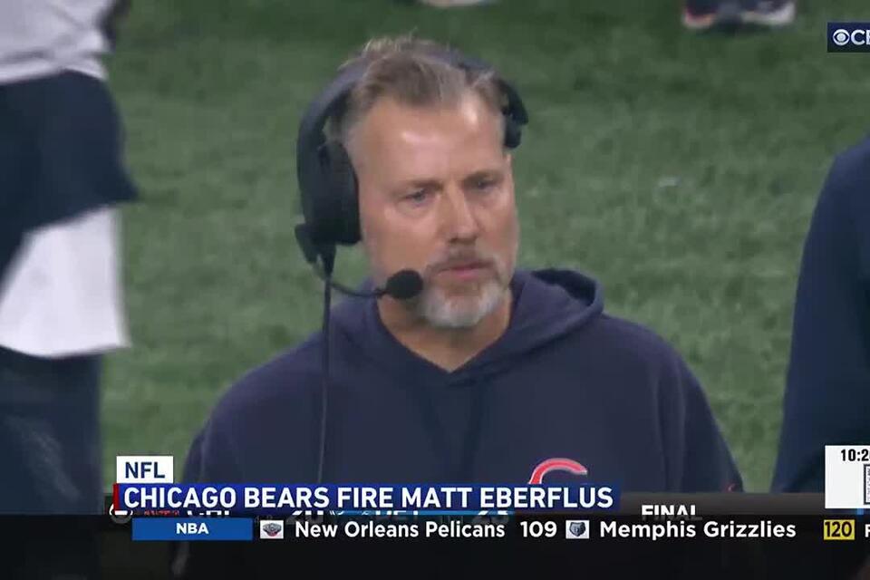Bears fire coach Matt Eberflus with free-falling team last in NFC North ...