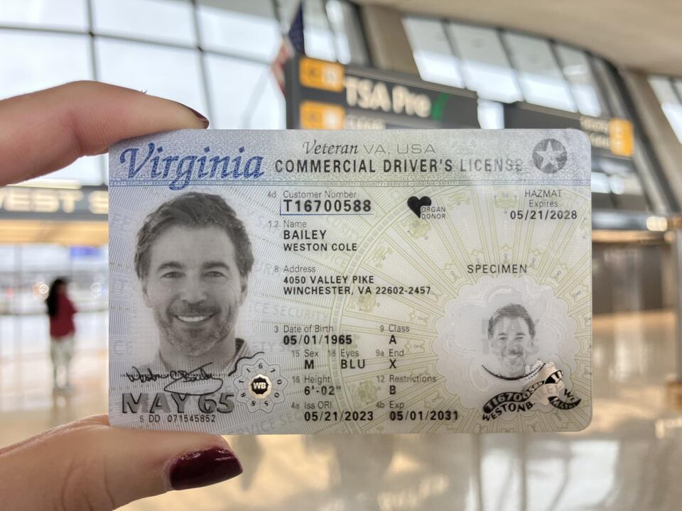 Virginia DMV and TSA Remind Virginians To Plan Ahead To Obtain a REAL ...