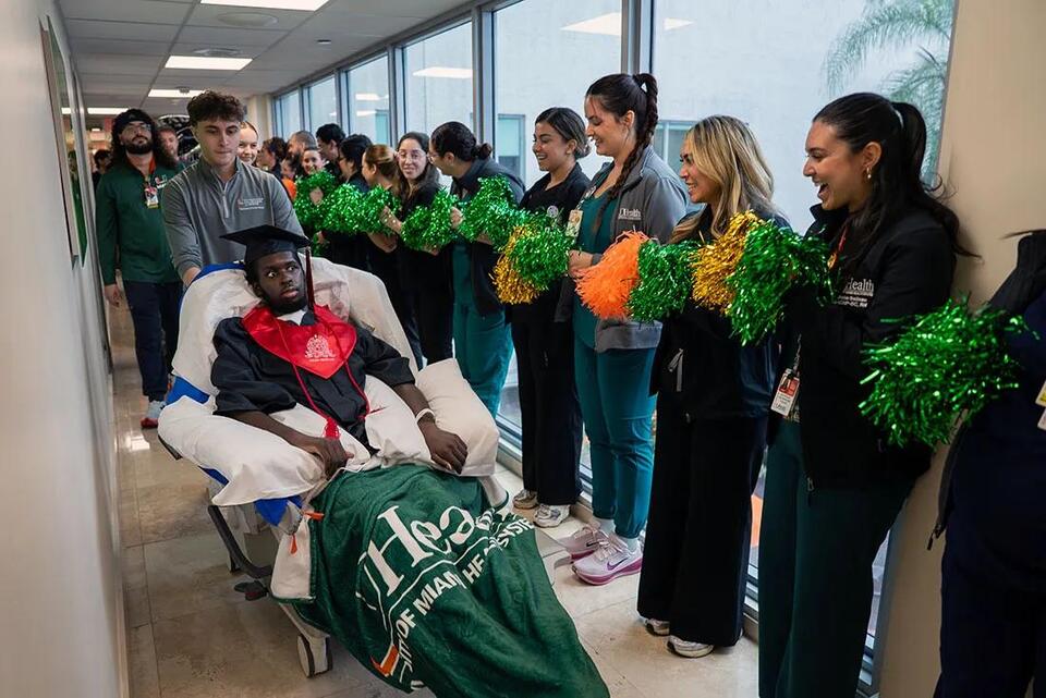 UHealth Patient Graduates After Life-Saving Brain Surgery - NewsBreak
