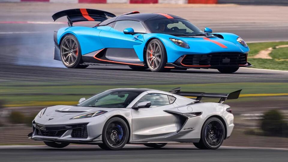 American Revolution: Aston Martin Valhalla vs Chevrolet Corvette ZRX1 ...