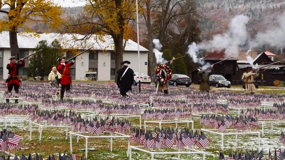 Fort William Henry holds Veterans Day Field of Flags ceremony - NewsBreak