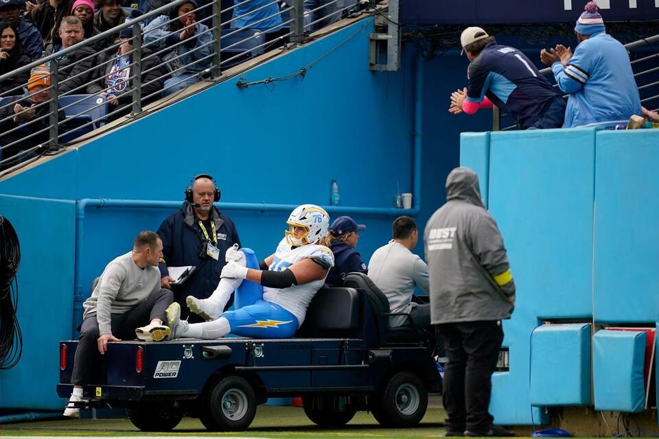 Joe Alt injury update: Could the Chargers' star left tackle miss time ...