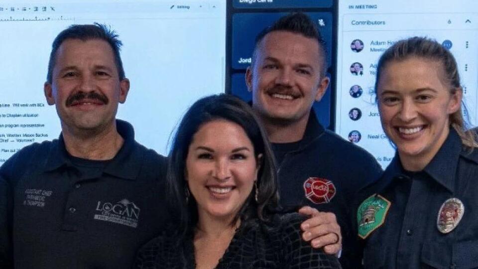 Melanie Boyack recognized and honored by Logan City Fire Department for ...