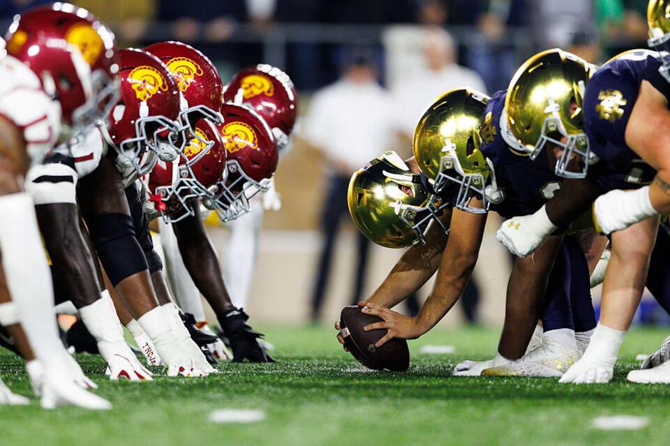 Report: Notre Dame, USC end annual football rivalry game following ...