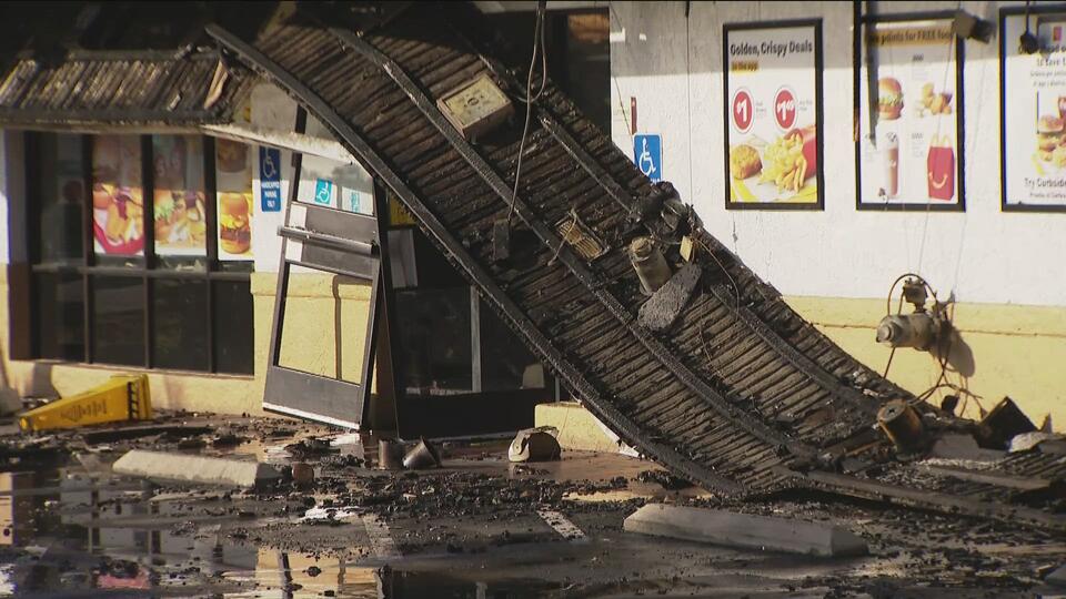 Spring Valley McDonald's completely destroyed in early morning fire ...