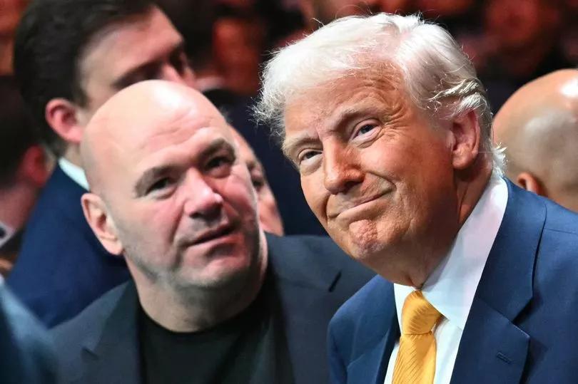 Trump sets the date for UFC cage fight on White House lawn as he says ...
