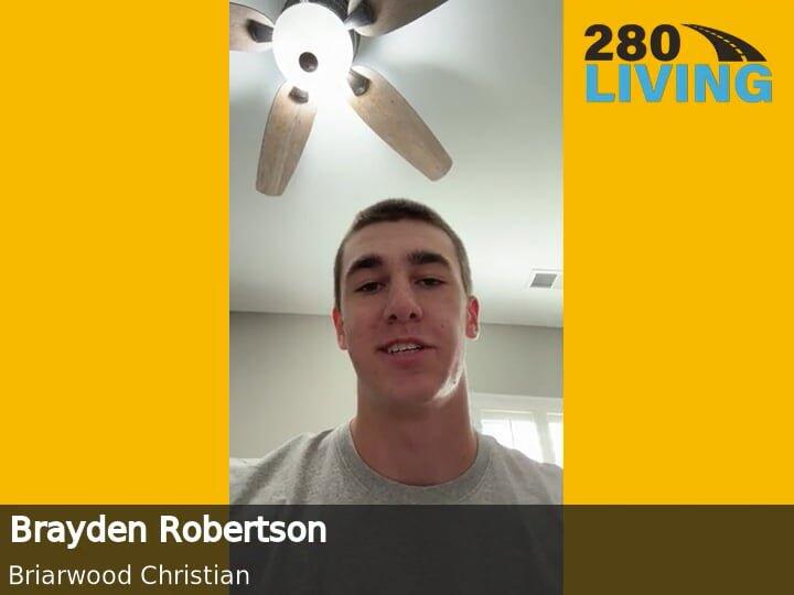 Get to know: Briarwood Christian basketball player Brayden Robertson ...