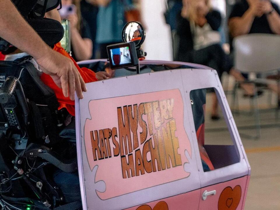 Fairfax firefighters transform girl's wheelchair into Scooby Doo's ...