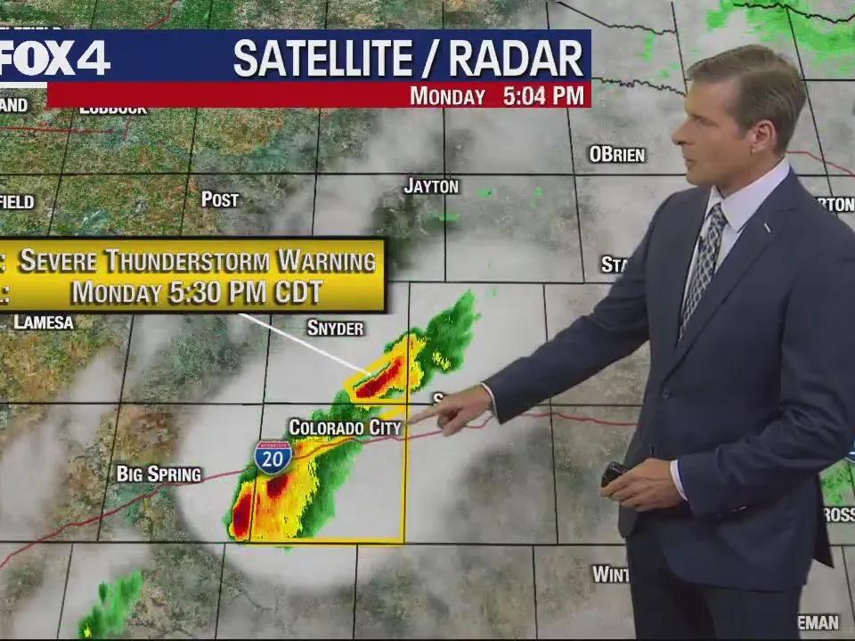 Dallas weather: April 15 evening forecast