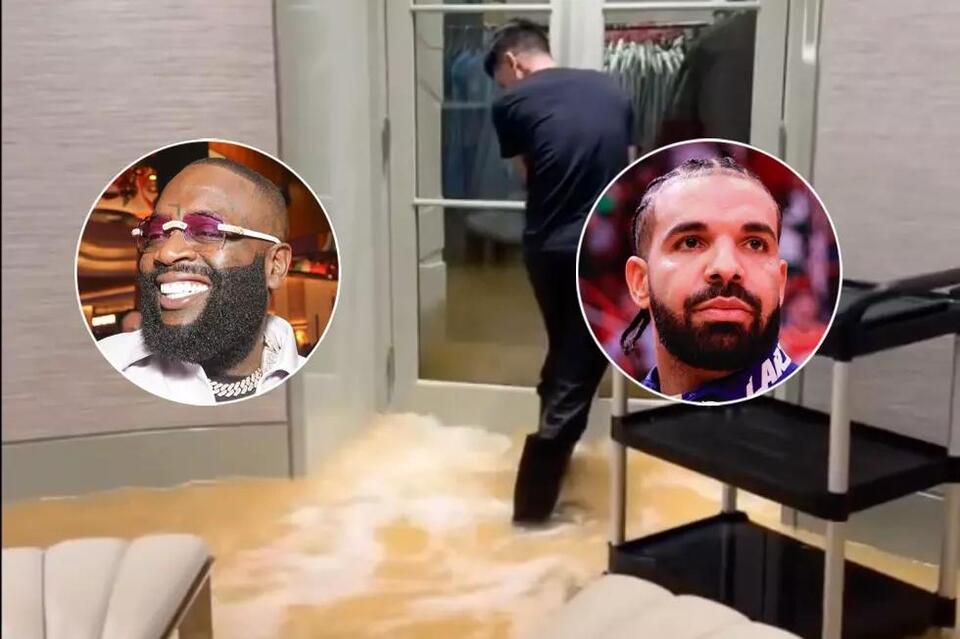 Rick Ross Trolls Drake After Flood at Drizzy’s Mansion - NewsBreak