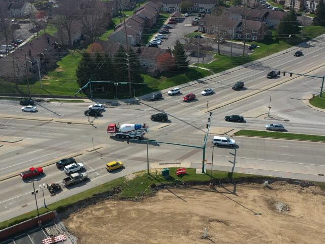 Roundabout work at 96th Street and Allisonville Road begins Monday
