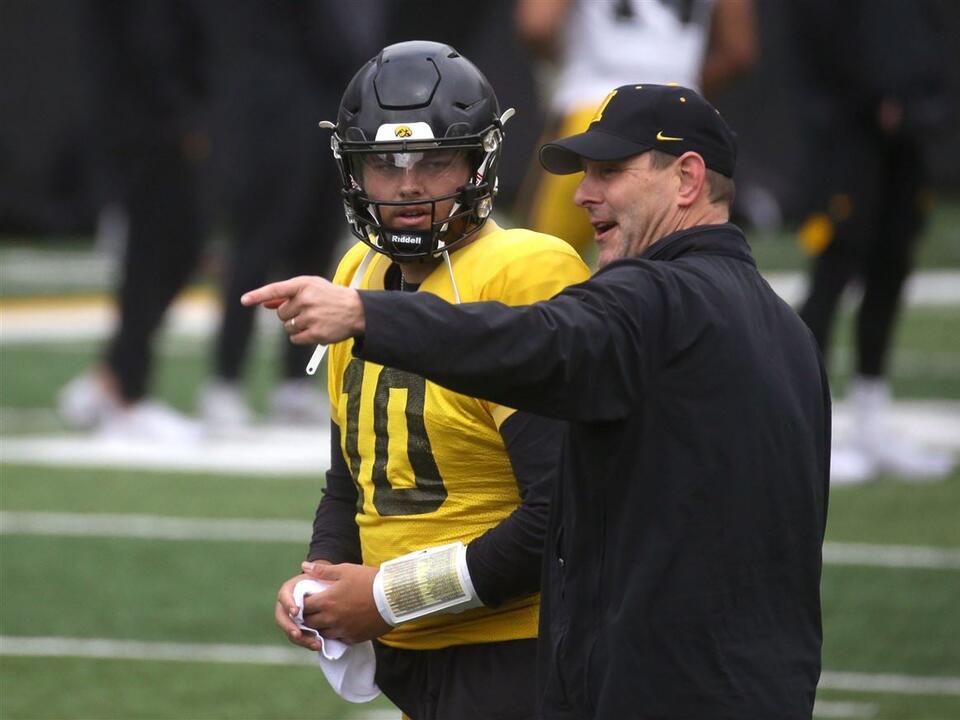'It was a stressful spring': Iowa's new offensive scheme provides ...