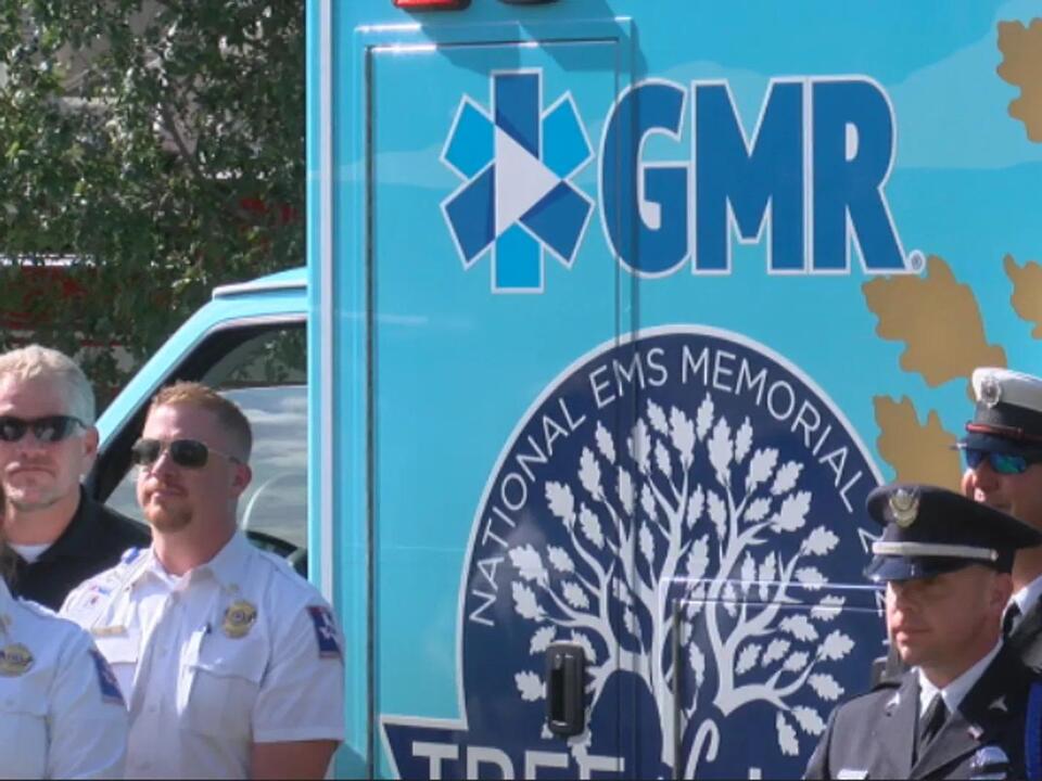 Moving Honors bike ride stops in Amarillo, honors fallen EMS heroes