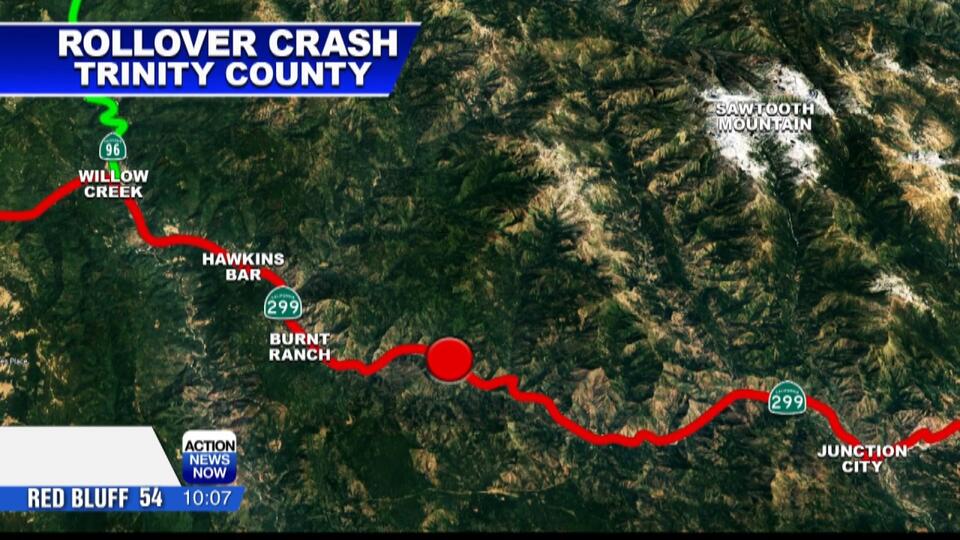Rollover crash in Trinity County - NewsBreak