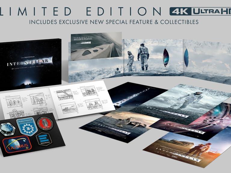 Interstellar 10th Anniversary Limited Edition (4k UHD + Blu-ray)