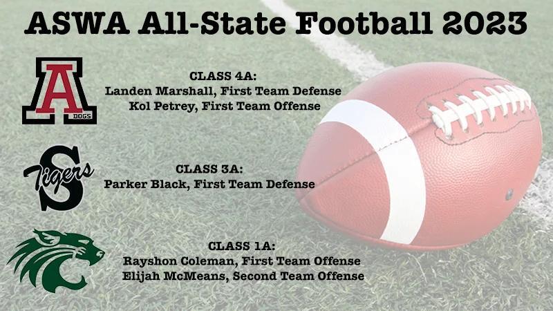 Five county football players named to ASWA All-State Team - NewsBreak