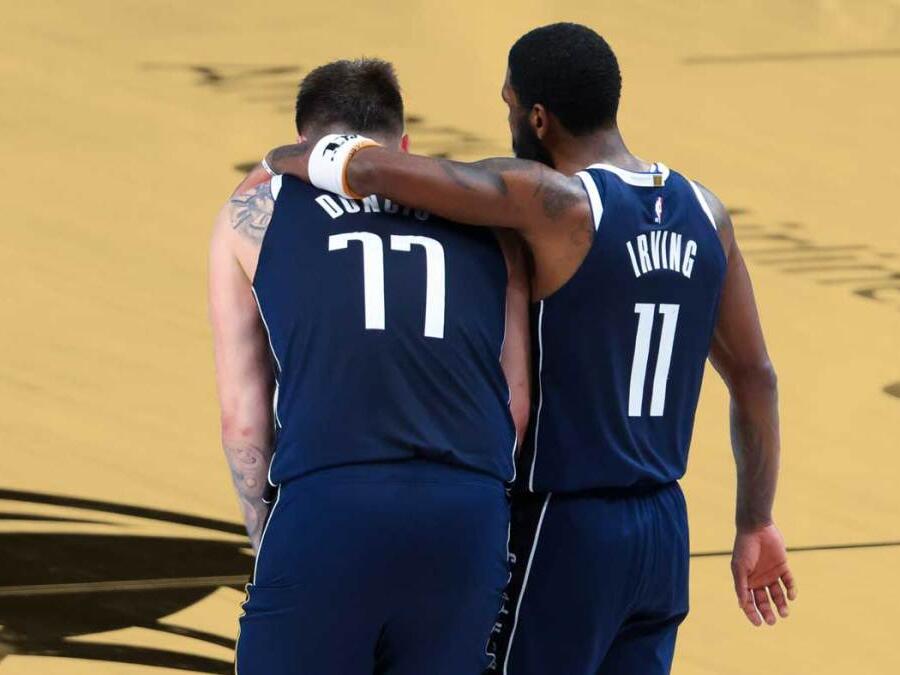 Reggie Miller on the Luka Doncic and Kyrie Irving duo: "What a luxury for Jason Kidd to have, this"