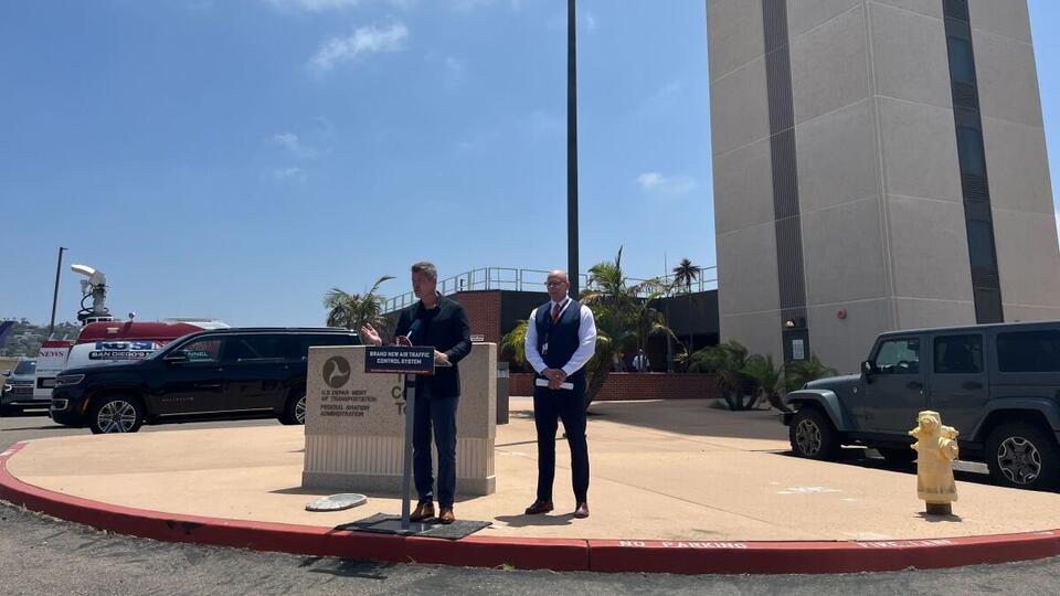 Transportation Sec. Duffy in San Diego to promote Trump's Big Beautiful ...