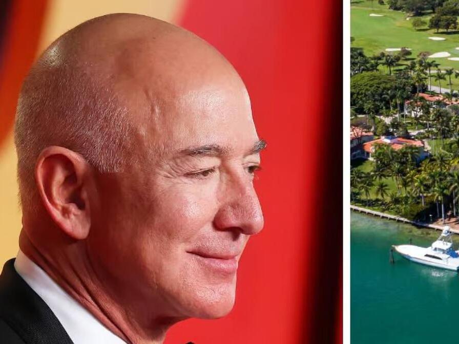 Jeff Bezos now owns 3 mansions on an exclusive Florida island — 3 ways ...