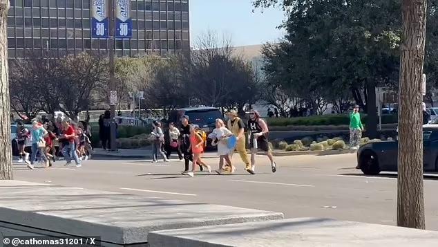 Terrifying moment huge 'fight between parents' at Dallas cheerleading ...