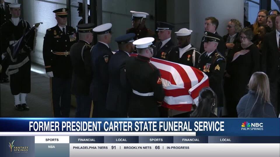 State Funeral for Former President Jimmy Carter Begins - NewsBreak