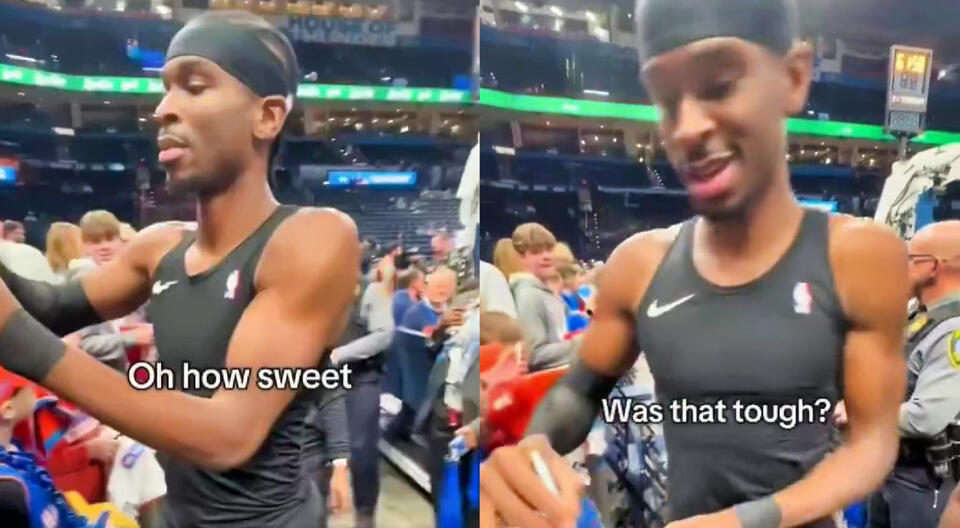 VIDEO: Shai Gilgeous-Alexander Gives A Savage One-Word Response To A ...