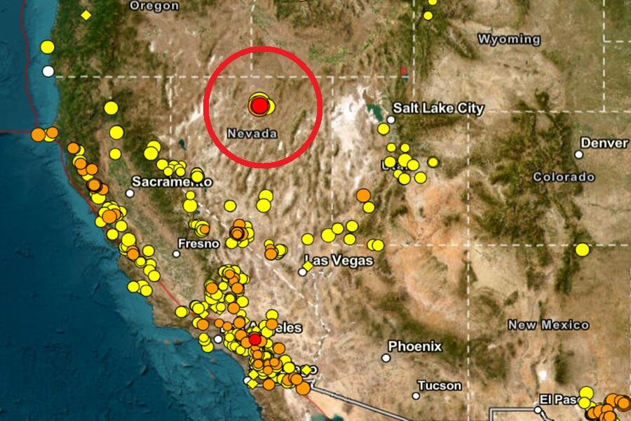 Surge in Earthquake Activity in Nevada Prompts New Volcano Fear - NewsBreak