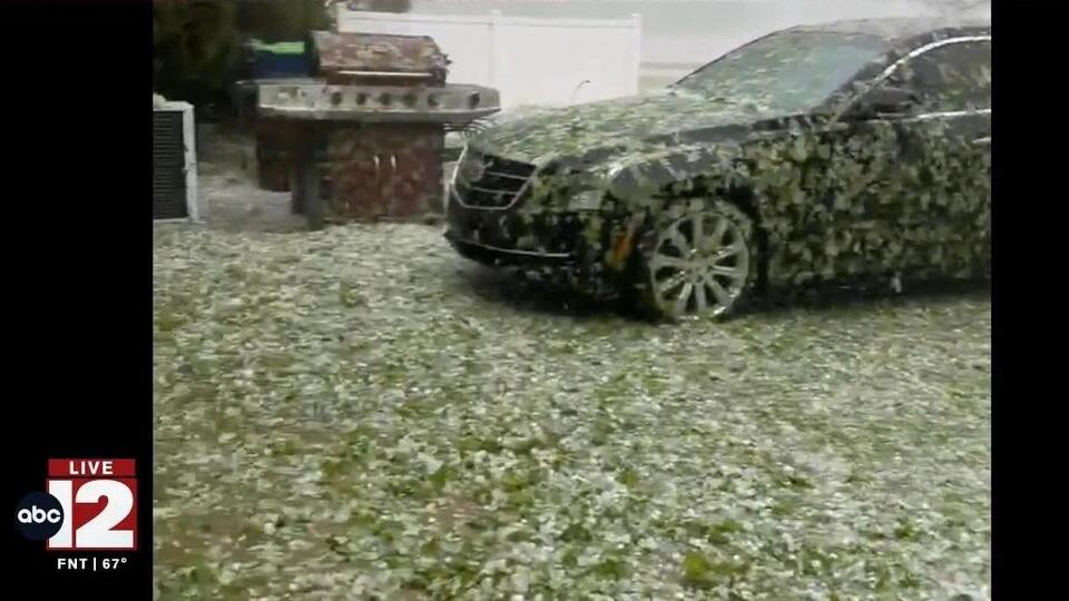 Parts of Mid-Michigan still cleaning up after Sunday hail storm - NewsBreak