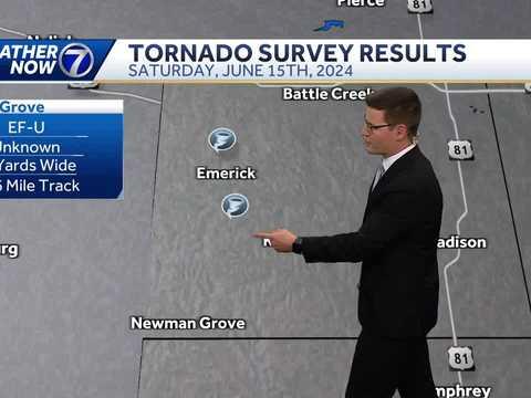 National Weather Service updates tornado count from Saturday's round of ...