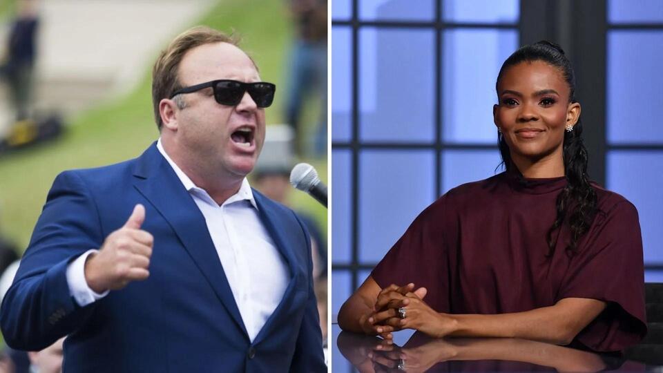 "Nice try Laura": Netizens react as Alex Jones slams Candace Owens for ...