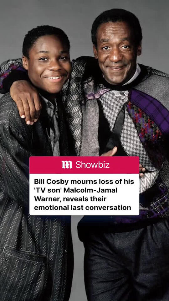 Bill Cosby has paid tribute to his late Cosby Show co-star Malcolm-Jamal Warner, who tragically ...