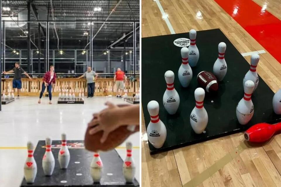 Football and Bowling Collide at Minnesota’s First Fowling Warehouse ...
