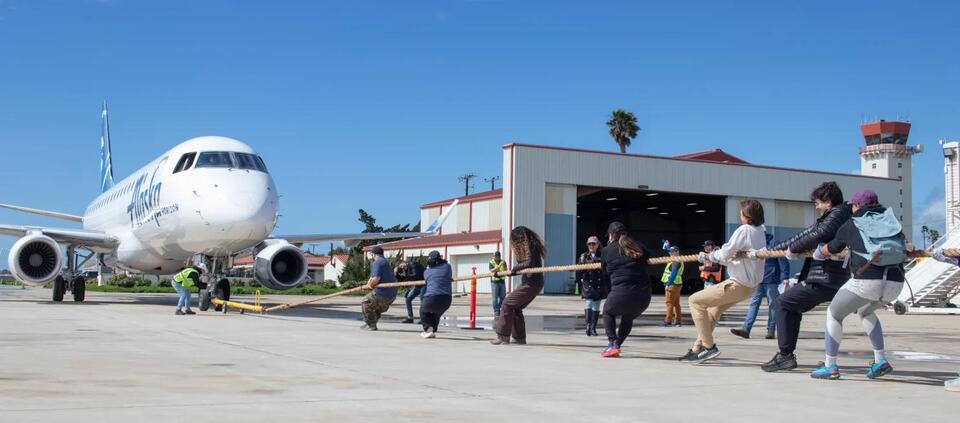 Plane Pull Returns to SBA October 25, 2025 - NewsBreak