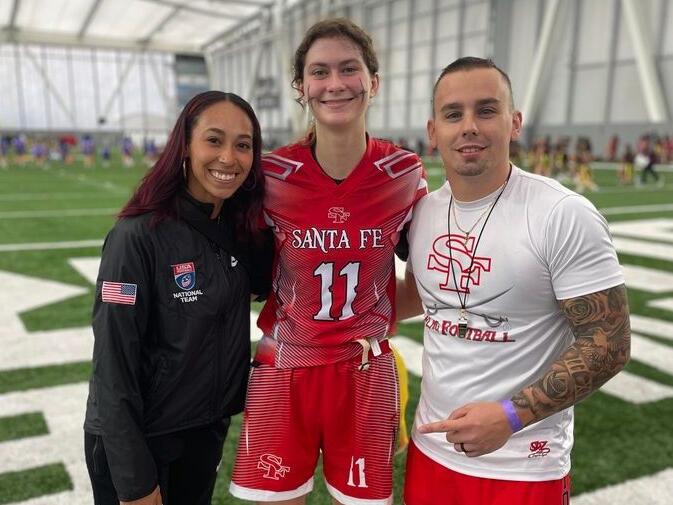 SFHS Girls Flag Football has successful weekend at 2024 Preseason Classic