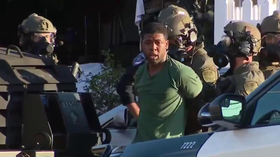 Escaped inmate captured after barricading inside Torrance home - NewsBreak