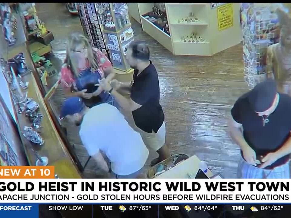 Gold heist in historic wild west town near Apache Junction