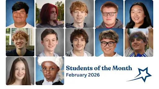 Edmonds School District High School Students of the Month for February ...