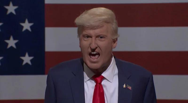 'A poem I wrote': SNL's Trump teases president's big 'secret' with ...
