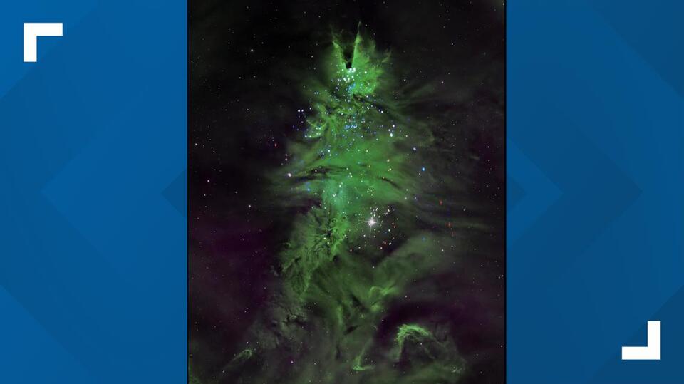 NASA uncovers Milky Way's Christmas Tree star cluster