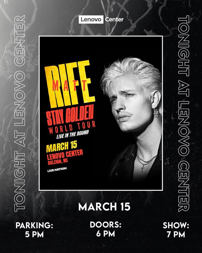 Matt Rife show tonight at Lenovo Center - NewsBreak