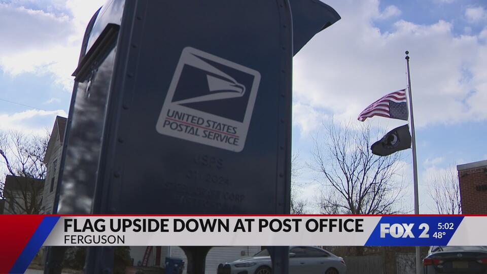 Upside down flag at Missouri post office concerns community - NewsBreak