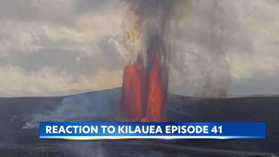 Big Island reaction to volcanic ash from Kilauea episode 41 - NewsBreak
