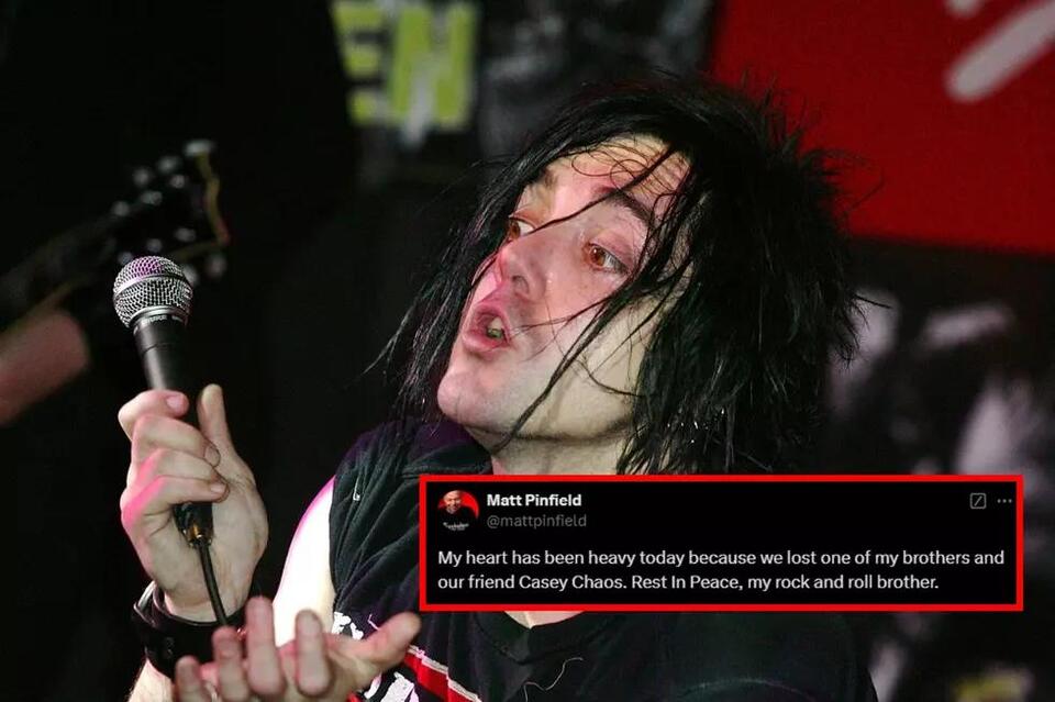 Amen Frontman Casey Chaos Dead at 59, Rockers + Fans Pay Tribute ...