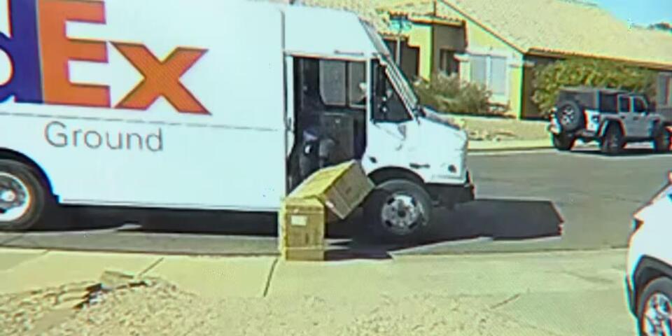 Mesa woman irritated with ‘careless’ FedEx delivery caught on video ...