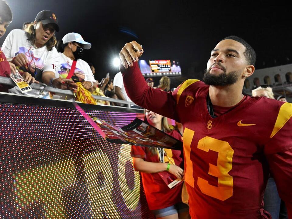 Why Caleb Williams paints his nails